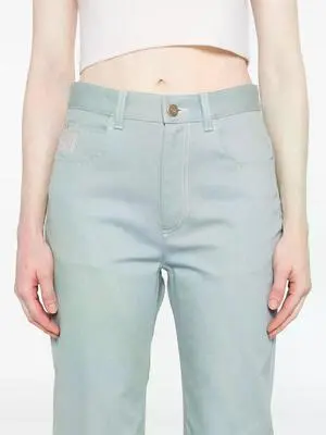 Fendi High-rise Straight-leg Jeans