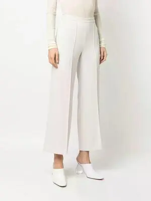 Max Mara Knitted Flared Trousers