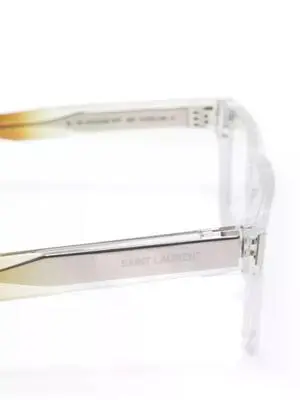 Saint Laurent Square-frame Glasses - Grey