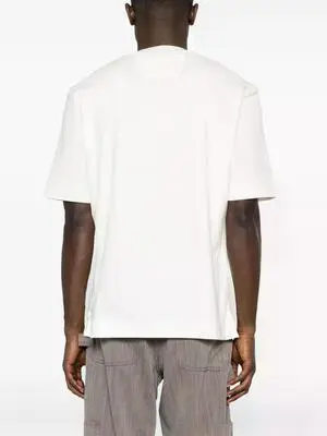 Zegna Cotton-blend T-shirt - Neutrals