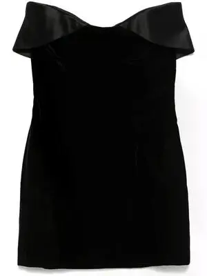 MUGLER Velvet Mini Dress