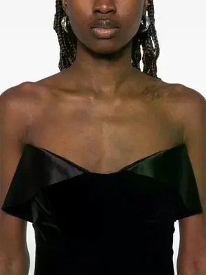 MUGLER Velvet Mini Dress