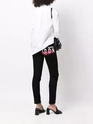 Dsquared2 Logo-print Skinny Jeans