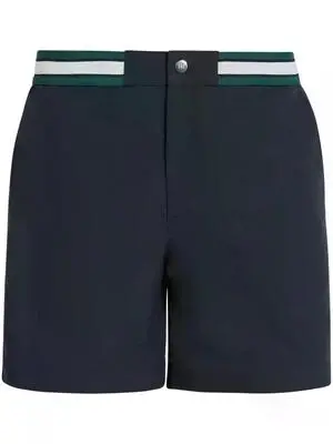 CHE Striped-waistband Deck Shorts - Black