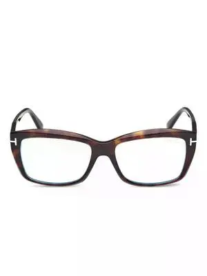 TOM FORD Tortoiseshell Glasses - Brown