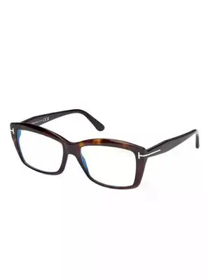 TOM FORD Tortoiseshell Glasses - Brown