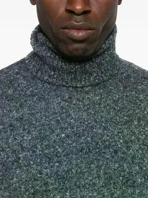 Brunello Cucinelli High-neck Sweater - Blue