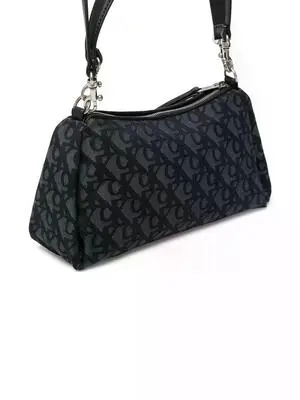 Calvin Klein Monogram Pattern Shoulder Bag