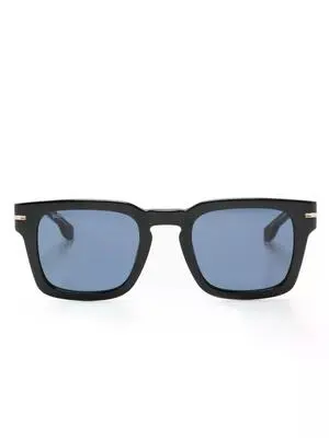 BOSS Rectangle-frame Sunglasses - Black