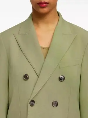 AMI Paris Peak-lapels Double-breasted Blazer