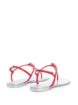 GIUSEPPE ZANOTTI Sybella T-bar Sandals - Pink