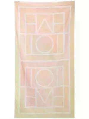 TOTEME Monogram Jacquard Towel