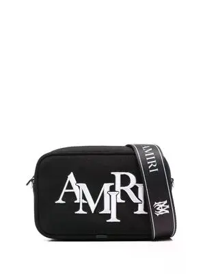 Amiri Staggered Messenger Bag - Black