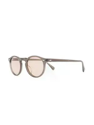 Oliver Spencer Gregory Round-frame Sunglasses