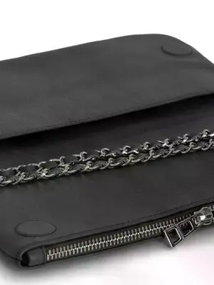 Zadig&Voltaire Rock Leather Clutch Bag - Grey