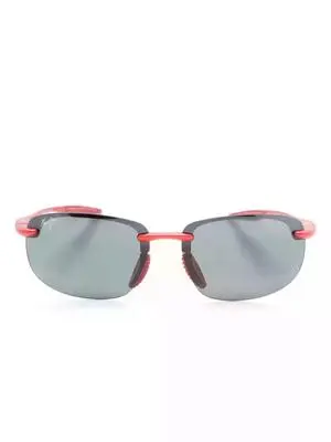 Maui Jim Rectangle Frame Sunglasses - Red