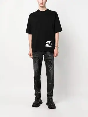 Dsquared2 Mid-rise Ripped Skinny Jeans