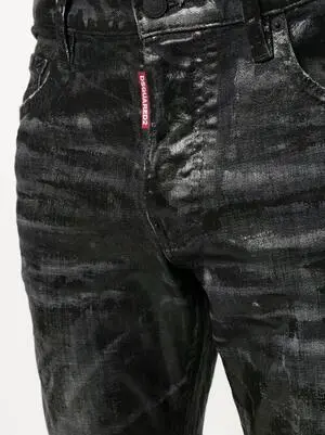 Dsquared2 Mid-rise Ripped Skinny Jeans