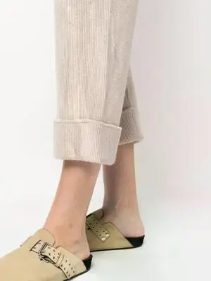 Brunello Cucinelli Drawstring Cropped Track Pants