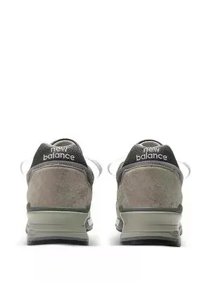 NEW BALANCE 997 Suede Mesh Panel Sneakers - Grey