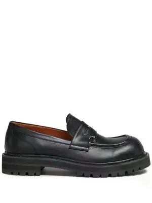 Marni Penny-slot Leather Loafers