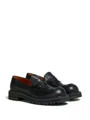 Marni Penny-slot Leather Loafers