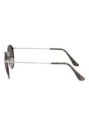 Ray-ban Round Sunglasses - Silver