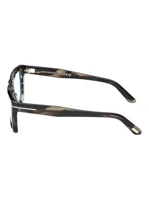 TOM FORD Tortoiseshell Square Frame Glasses