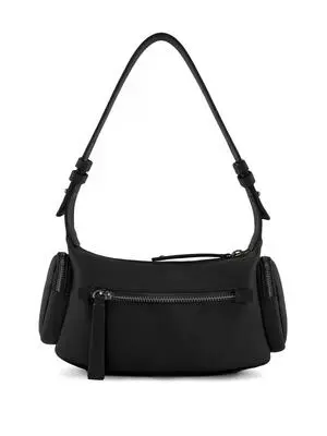 Armani Exchange Logo-print Shoulder Bag - Black