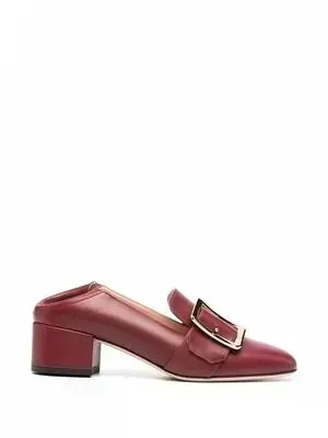 Bally Janelle 40 Block Loafers - Red