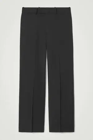 Cos Tailored Wide-leg Wool Pants