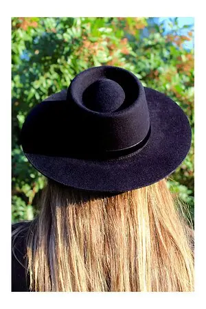 SAMBBOHO Brigitte Boater Hat