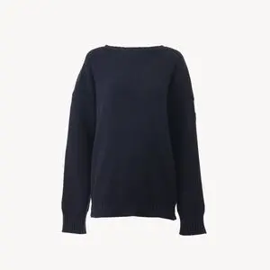 Chloé Logo Wool & Cashmere Knit Sweater