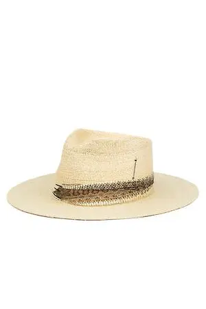 MESHIKA HATS Rattlesnake Straw Rancher - Tan