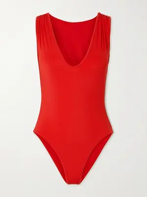 Loulou De Saison Gianna Swimsuit - Red