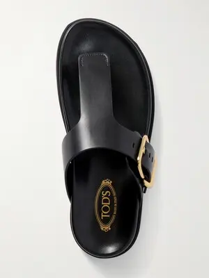TOD'S Buckled Leather Sandals