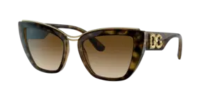 Dolce & Gabbana Cat Eye Sunglasses - Gradient Brown
