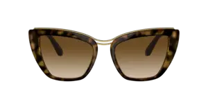 Dolce & Gabbana Cat Eye Sunglasses - Gradient Brown