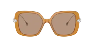 SWAROVSKI Full Rim Sunglasses - Light Brown