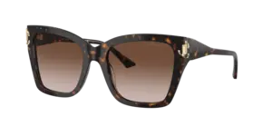 JIMMY CHOO Sunglasses Gradient Brown