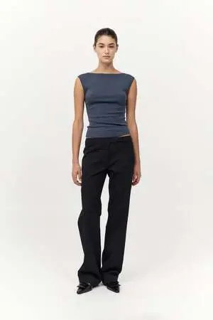 ST AGNI 90s Splice Panelled Trousers