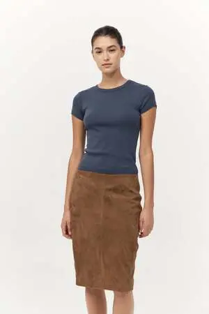 ST. AGNI Organic Cotton Baby Tee - Storm