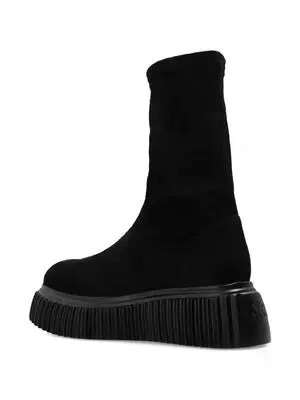 Agl Velour Ankle Boots