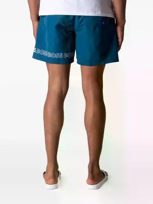 Hugo Logo-print Swim Shorts