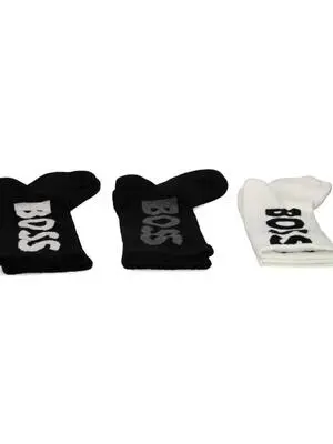 BOSS Logo-print Socks