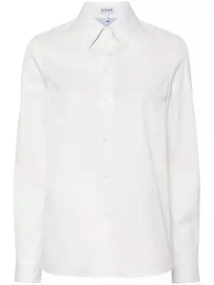 Loewe Anagram-motif Cotton Shirt