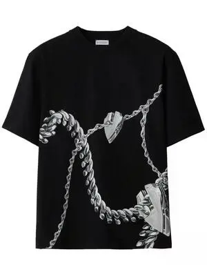 Burberry Shield Hardware Cotton T-shirt
