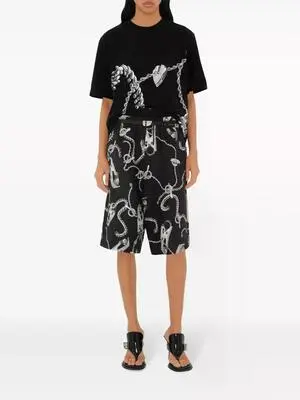 Burberry Shield Hardware Cotton T-shirt