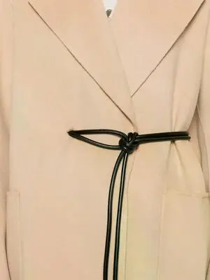 Sportmax Belted Coat - Brown
