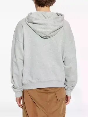 VIVIENNE WESTWOOD Orb-embroidered Hoodie - Grey